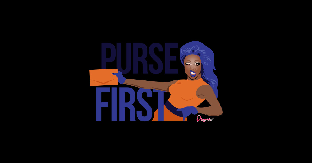 Bob Purse first from Drag Race - Bob The Drag Queen - Sticker | TeePublic