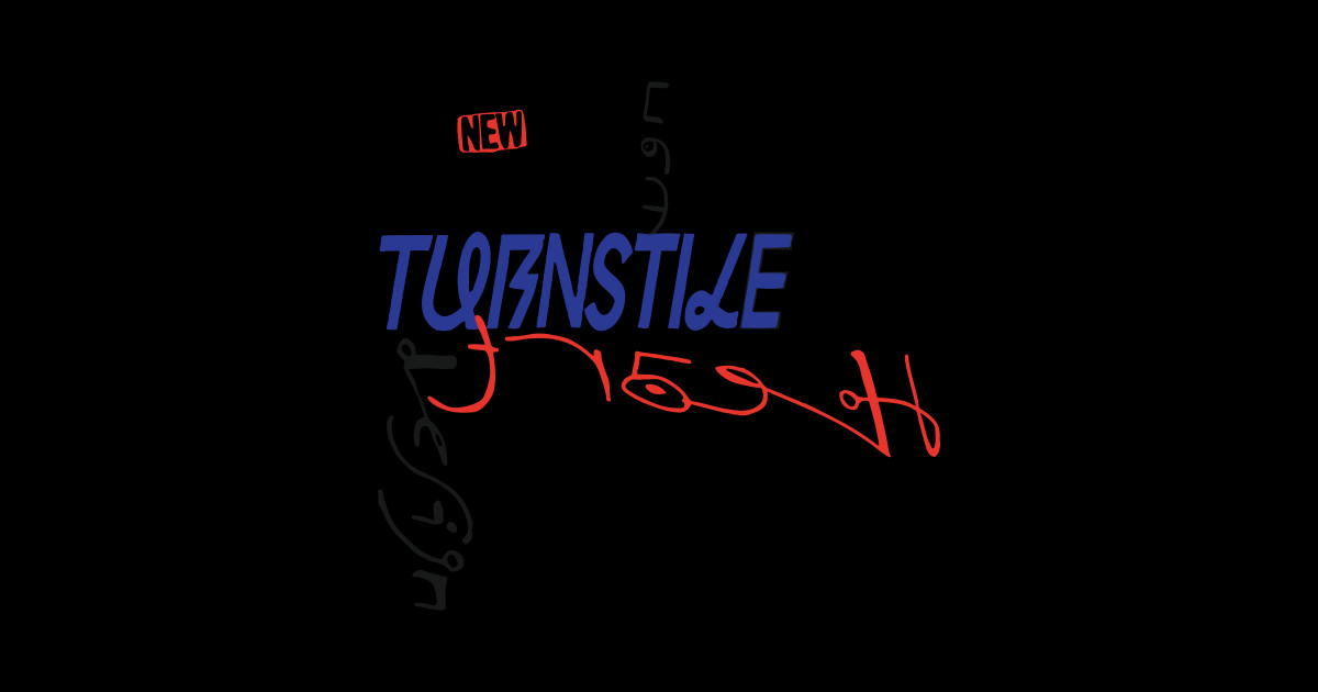 Turnstile - Hardcore - Sticker | TeePublic