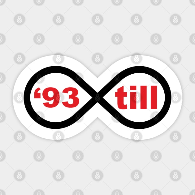 '93 till infinity - Souls Of Mischief - Sticker | TeePublic