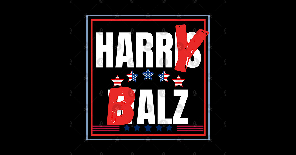 Funny Harris Walz 24 Harry Balz 2024 Meme Democratics Vote - Harris ...