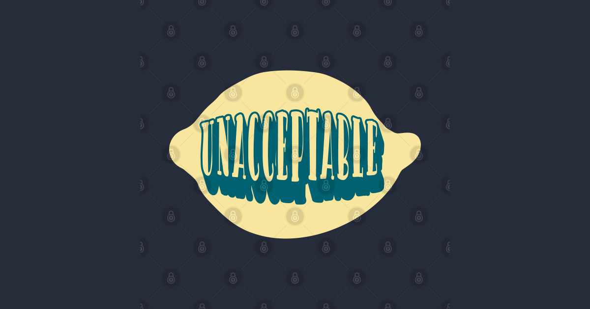 Unacceptable Lemon Grab Quote Adventure Time Fan - Adventure Time - T ...