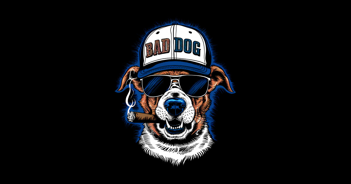 Bad Dog - Bad Dog - Sticker | TeePublic