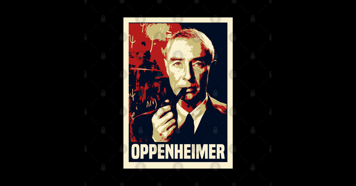 Robert Oppenheimer Pop Art Style - Robert Oppenheimer - Sticker | TeePublic