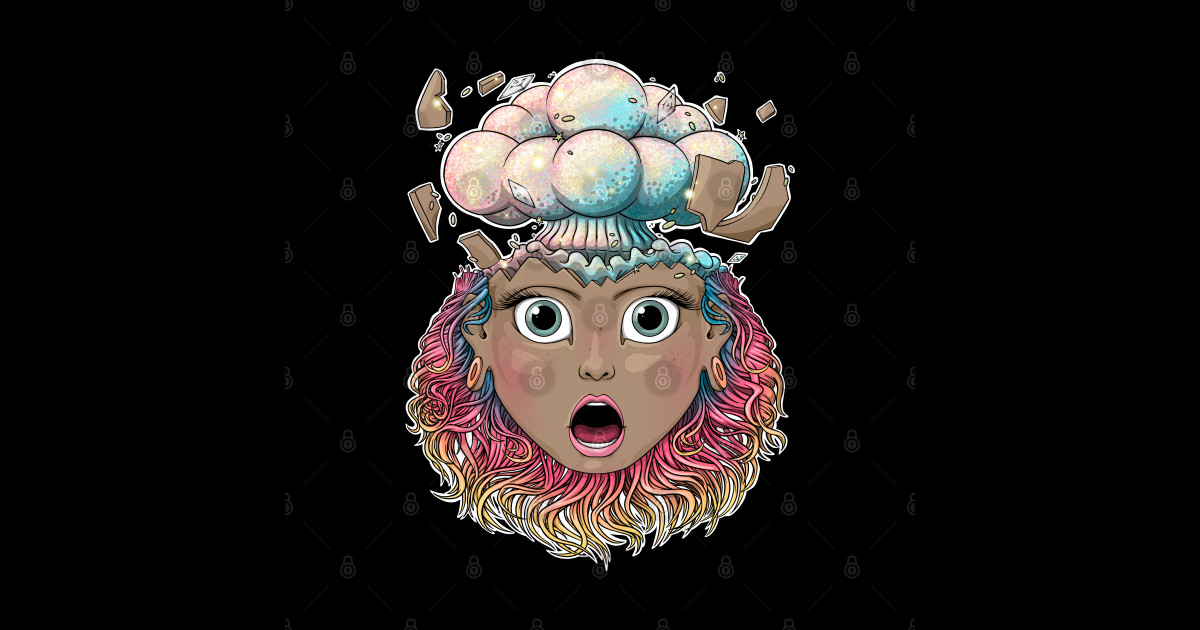 Reva Prisma exploding face emoji - Exploding Face Emoji - Sticker ...