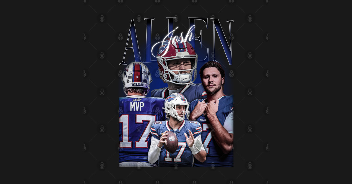 Vintage Bills 17 - Football - T-Shirt | TeePublic