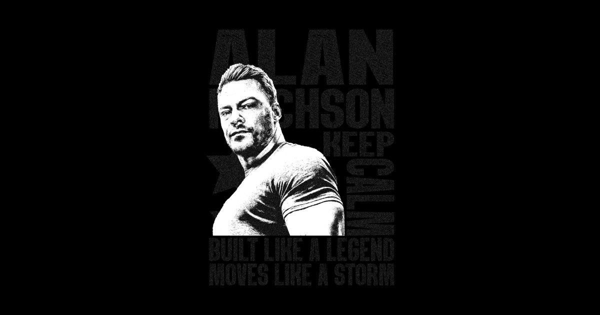 Built Like a Legend, Moves Like a Storm - Alan Ritchson Aesthetic ...
