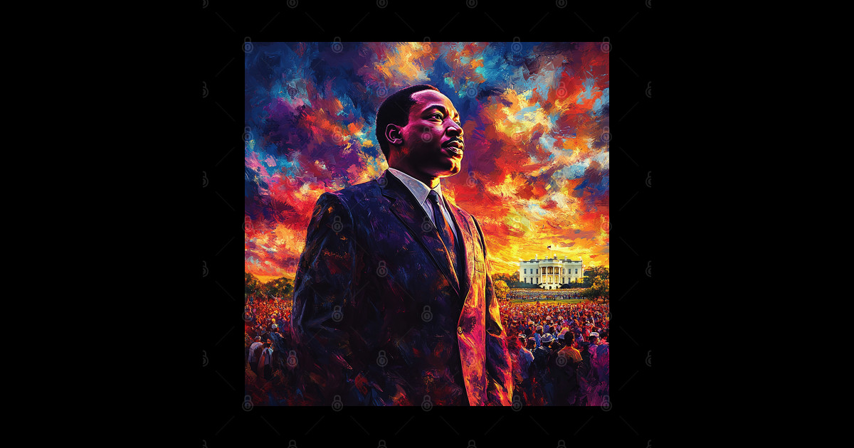 Dr King - Martin Luther King Jr - Sticker | TeePublic