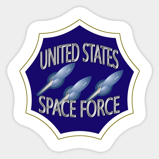 United States Space Force - Space Force - Sticker | TeePublic