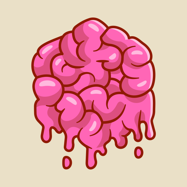 Brain Melt Cartoon - Brain Melt Cartoon Tpween2022 - T-Shirt | TeePublic