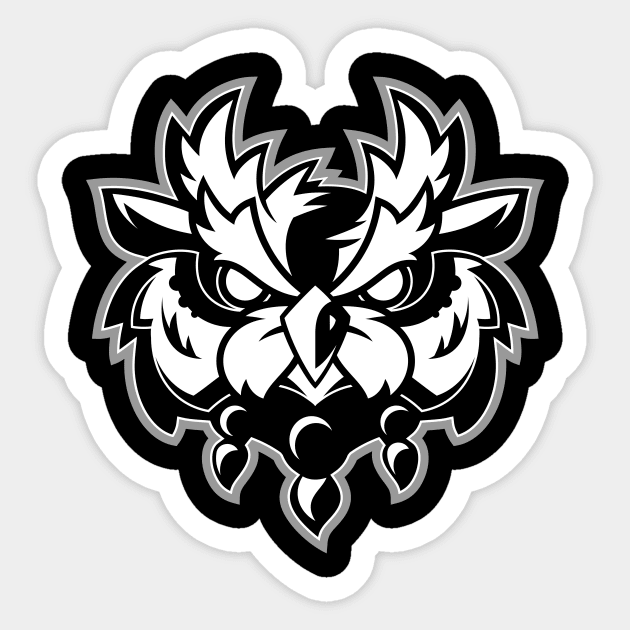 Hotted Logo White - Hotted - Sticker | TeePublic