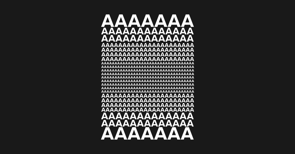 AAAAAAAAAAAAAAAAAAAAA - Scream - T-Shirt | TeePublic