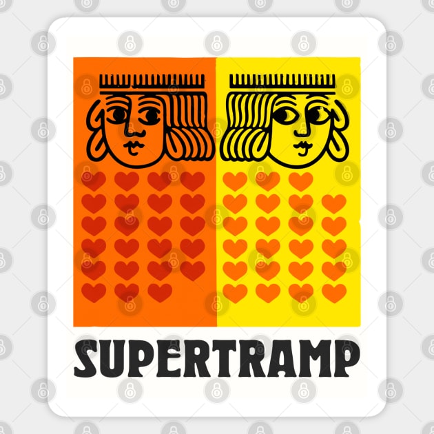 Supertramp - Retro Original Design - Supertramp - Sticker | TeePublic