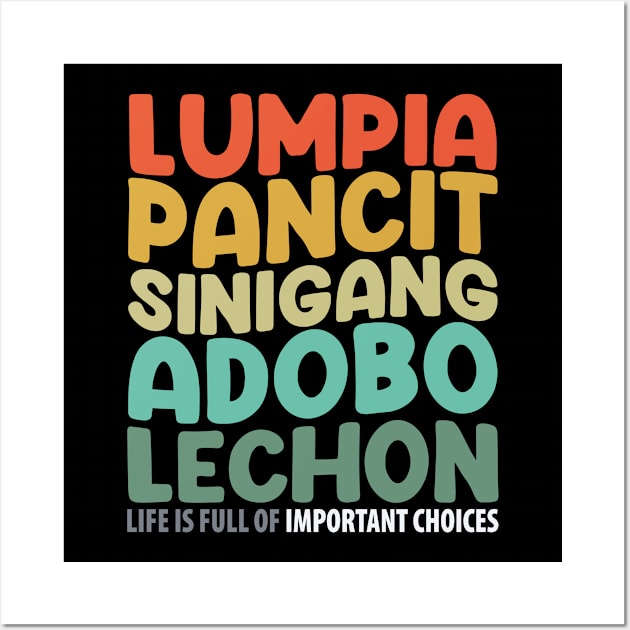 Filipino Food Philippine Lumpia Pancit Sinigang Adobo Lechon - Lumpia ...