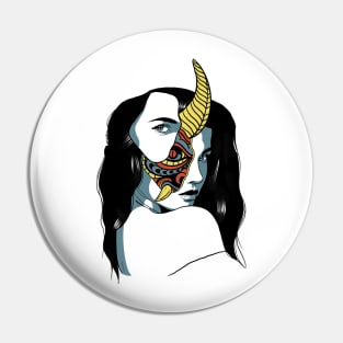 Monster Girl Demon Girl Gag Devil Cute Creepy Pins and Buttons for Sale ...