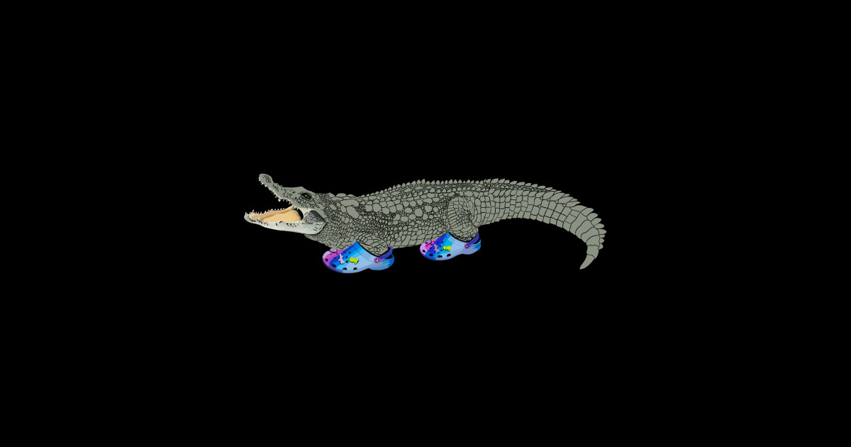 Crocodile Croc - Crocs - Sticker | TeePublic