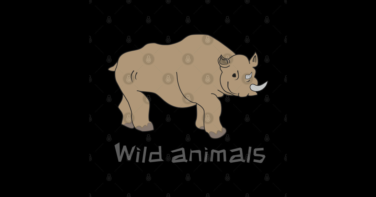 Wild animals - Wild Animals - Posters and Art Prints | TeePublic