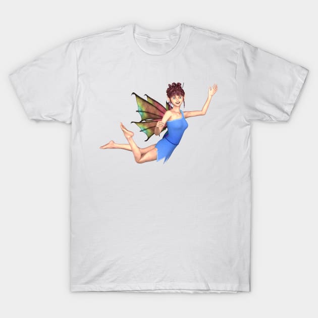 hello world elf fairy faerie flying dragon wings - Hello World - T ...