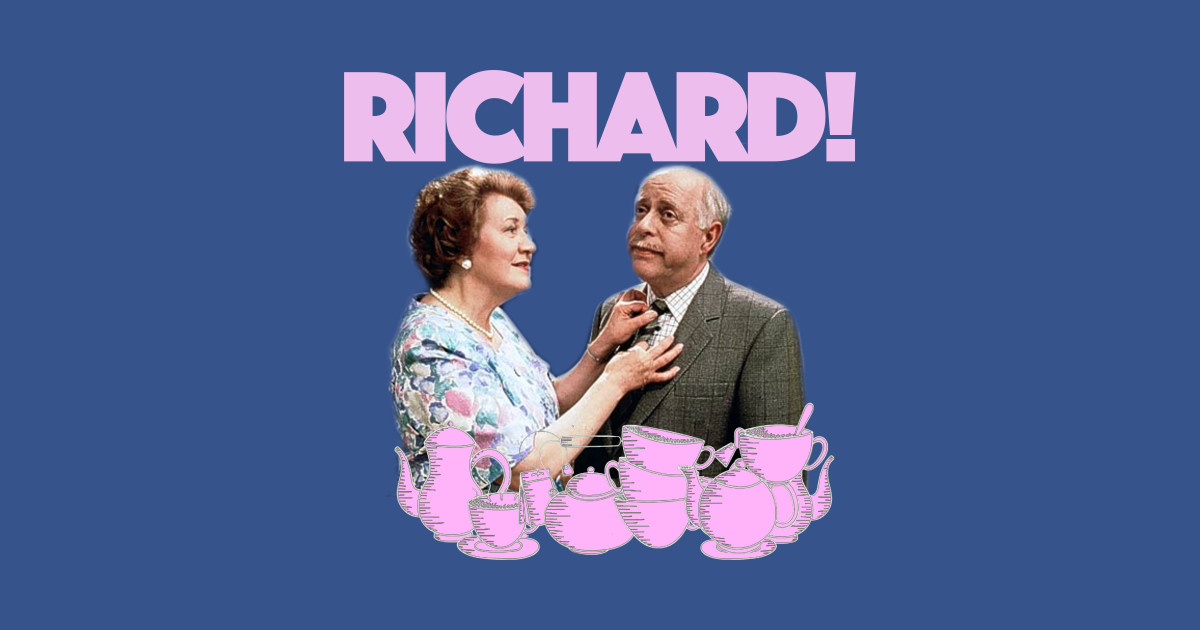 Richard Bucket! - Keeping Up Appearances - Tapestry | TeePublic