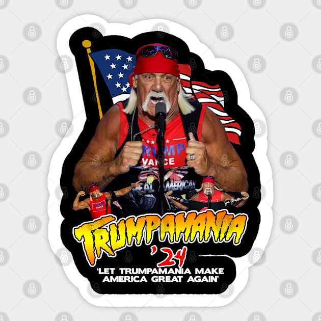 trumpamania - Trumpamania - Sticker | TeePublic