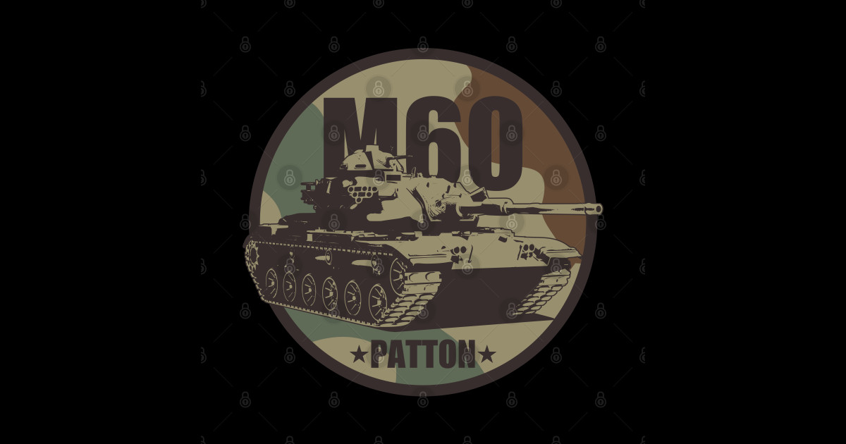 M60 Patton Tank (Front & Back logo) - Classic American Tank - Hat ...