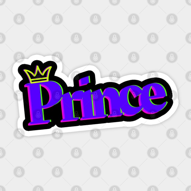 Neon Royal Family Group Series - Prince - Family Matching - Sticker ...
