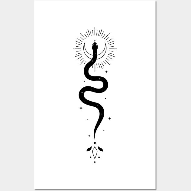 Celestial Snake - Celestial - Posters and Art Prints | TeePublic