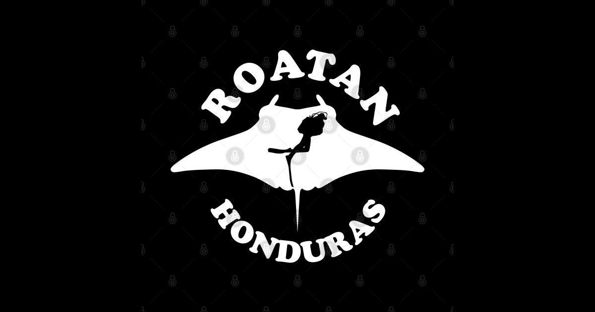 Roatan Honduras Scuba Diving - Roatan - Sticker | TeePublic