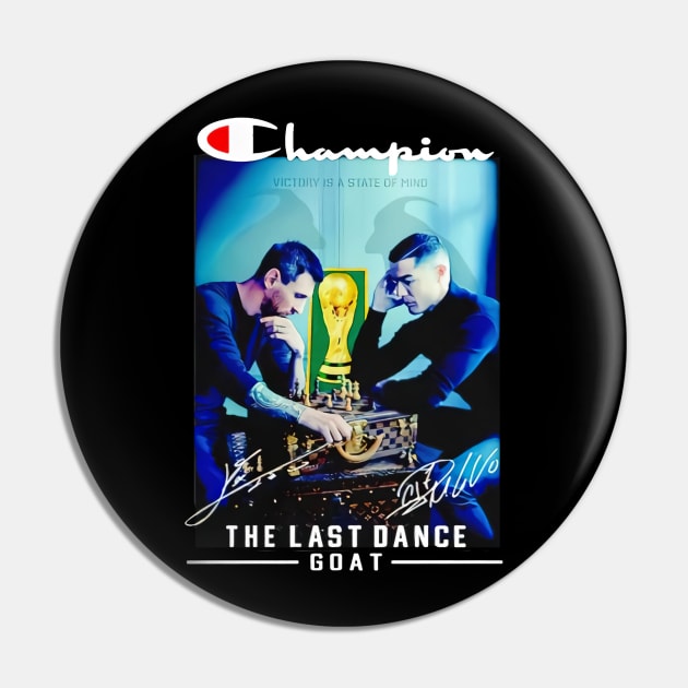 Champion Lionel Messi And Cristiano Ronaldo The Last Dance Goat ...