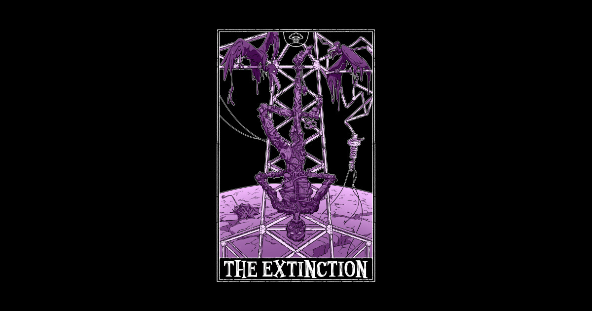 The Extinction Tarotesque (Dark) - The Magnus Archives - Sticker ...
