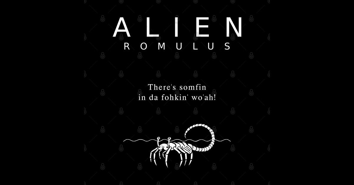 Alien: Romulus Funny Print - Alien Romulus - Sticker | TeePublic