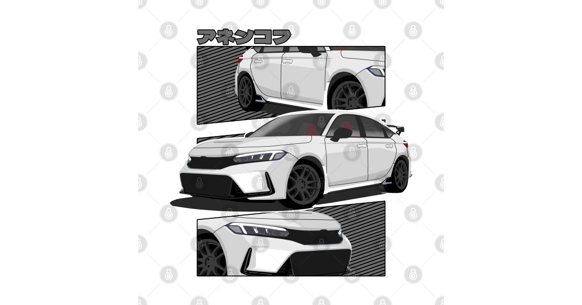 Honda Civic fl5 type-r - Honda - T-Shirt | TeePublic