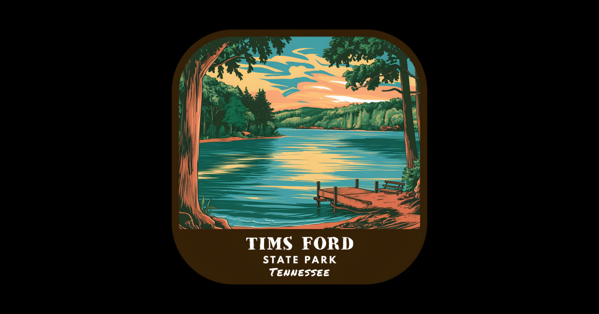Tims Ford State Park (Tennessee State Park) - Tims Ford - Sticker ...