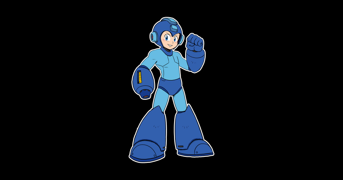 MEGA MAN 11 - Mega Man - Sticker | TeePublic