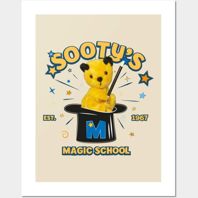 Sooty's Magic School Est. 1967 - Sooty - Posters and Art Prints | TeePublic