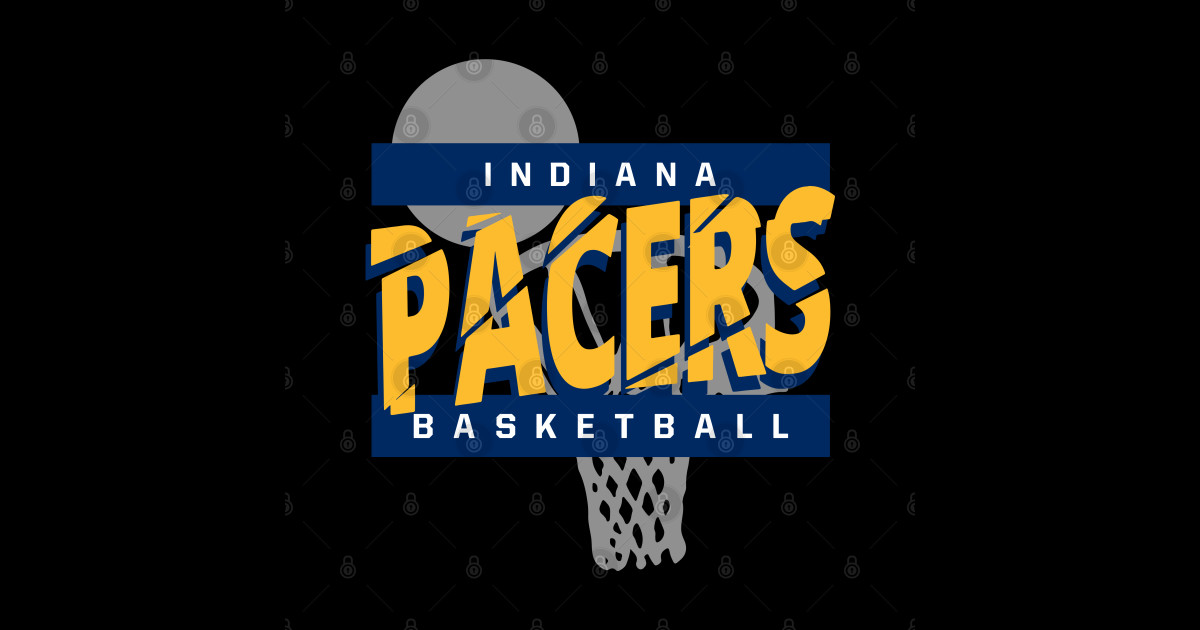 Pacers Slice - Pacers - Sticker | TeePublic