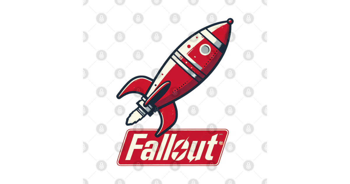 Rocket Toy Fallout 4 - Fallout 4 - T-Shirt | TeePublic