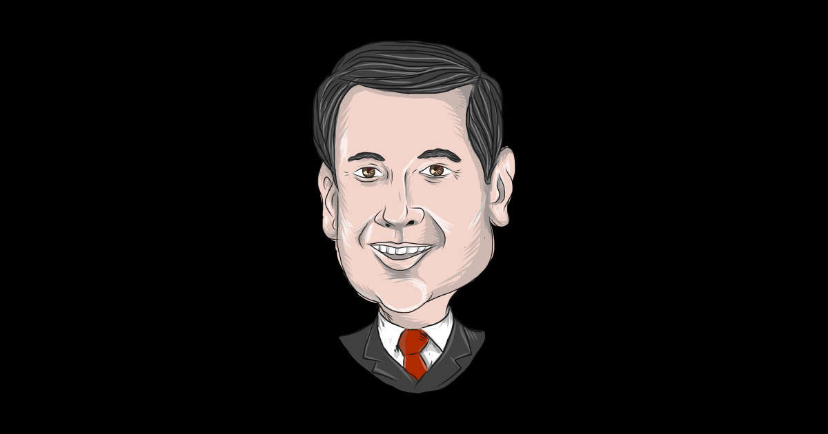 Marco Rubio Caricature - Marco Rubio - Sticker | TeePublic