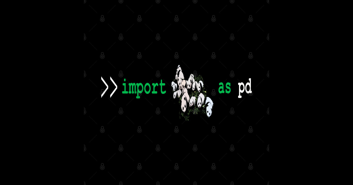 Python Pandas Python Programmer Sticker Teepublic