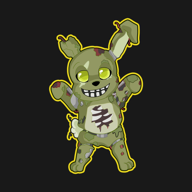 Springtrap - Chibi Springtrap - Kids T-Shirt | TeePublic