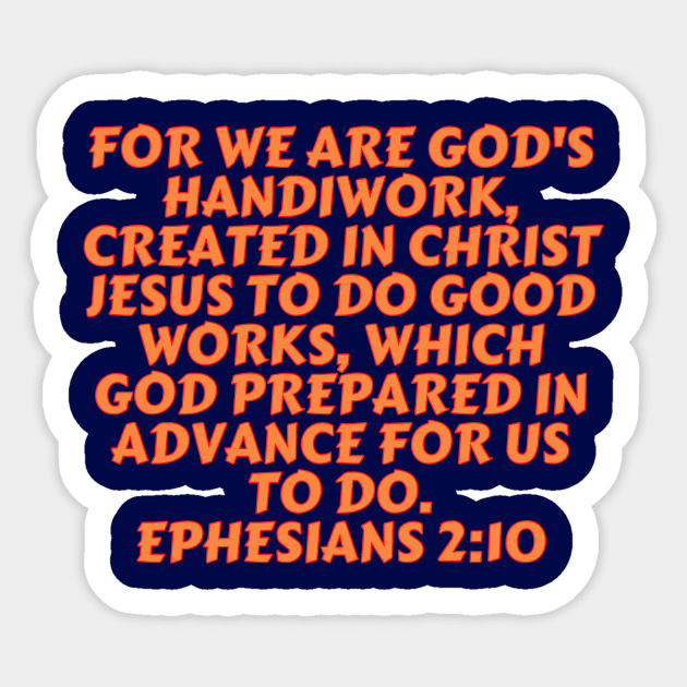 god's handiwork verse