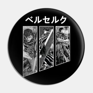 Berserk Berzerk Berserk Guts Anime Pins and Buttons for Sale | TeePublic