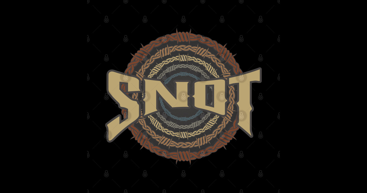 Snot Barbed Wire - Musician - Sticker | TeePublic