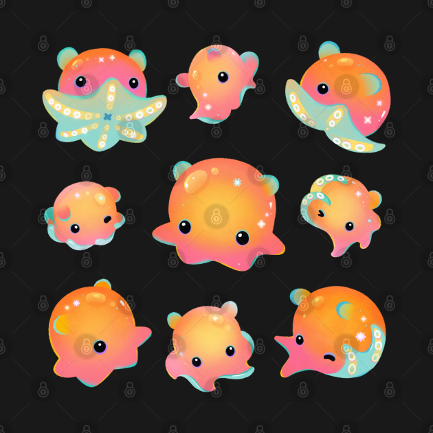 Flapjack octopus - Octopus - T-Shirt | TeePublic