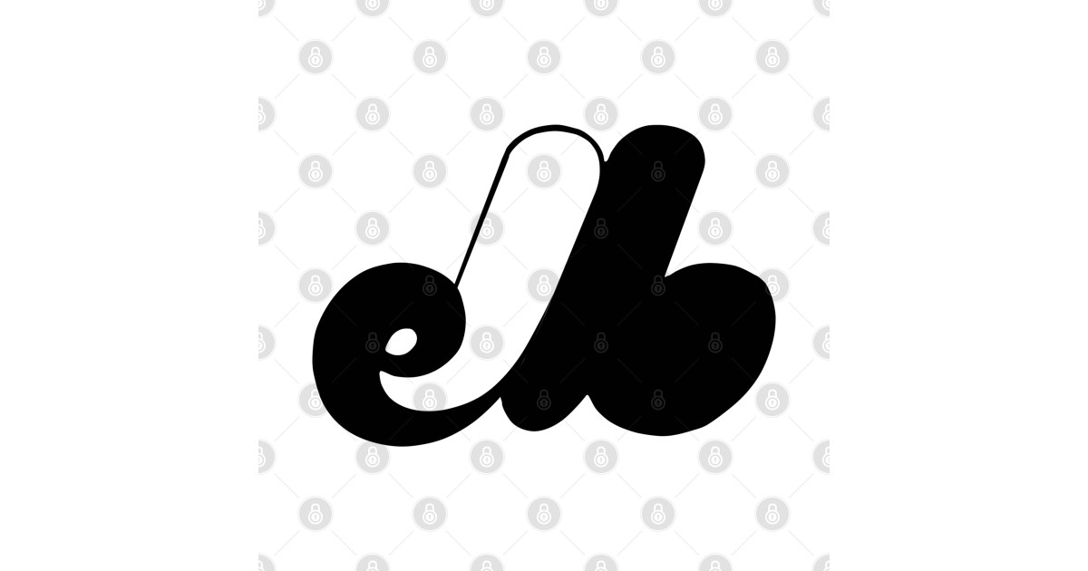 Montreal Expos Logo Black and White - Montreal Expos - T-Shirt | TeePublic