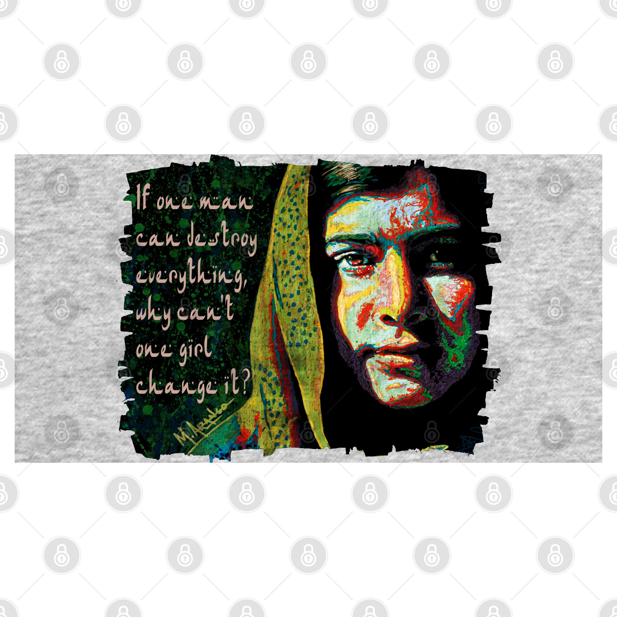 Malala Quote - Malala Design - T-Shirt | TeePublic