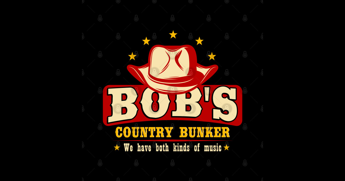 Bob's country Bunker - Blues Brothers - Sticker | TeePublic