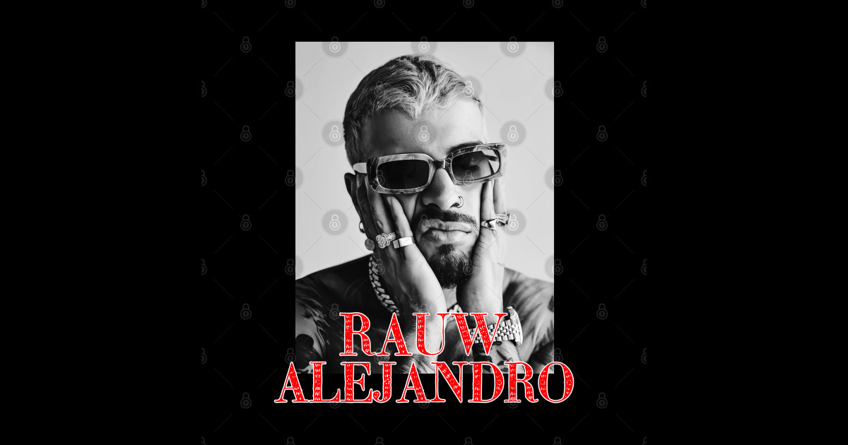 rauw alejandro - Rauw Alejandro - Sticker | TeePublic