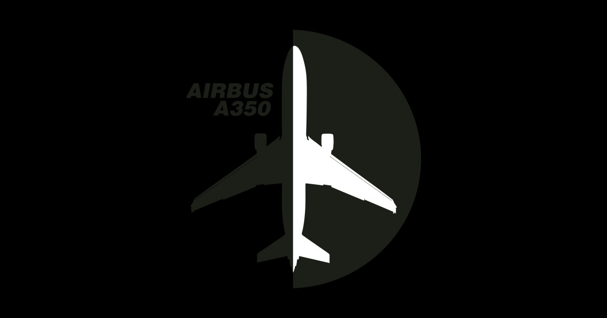 AIRBUS A350 - Airbus - Sticker | TeePublic
