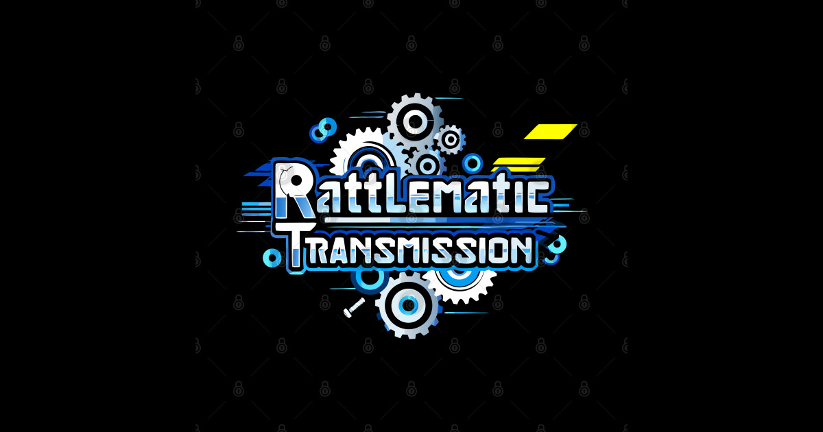 Rattlematic transmission - Engine - Sticker | TeePublic