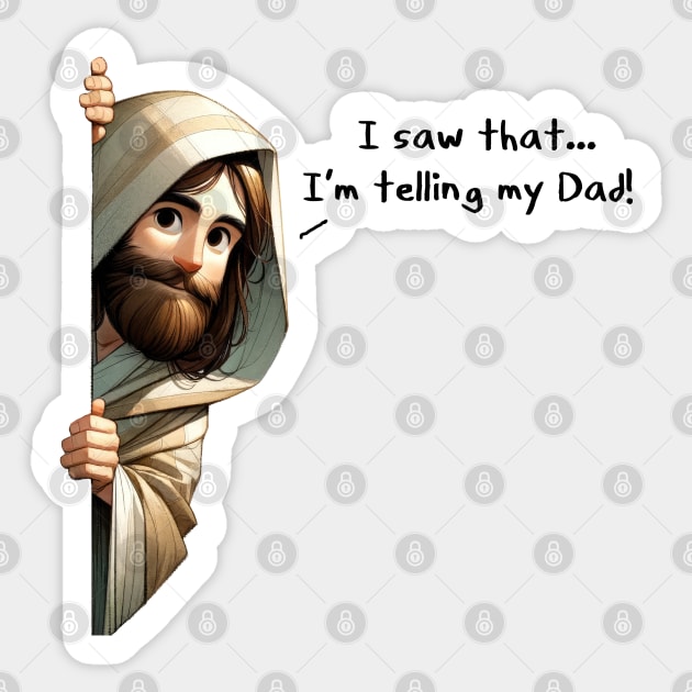 Jesus the dobber; funny; Jesus; Christ; humor; joke; silly; Christian ...